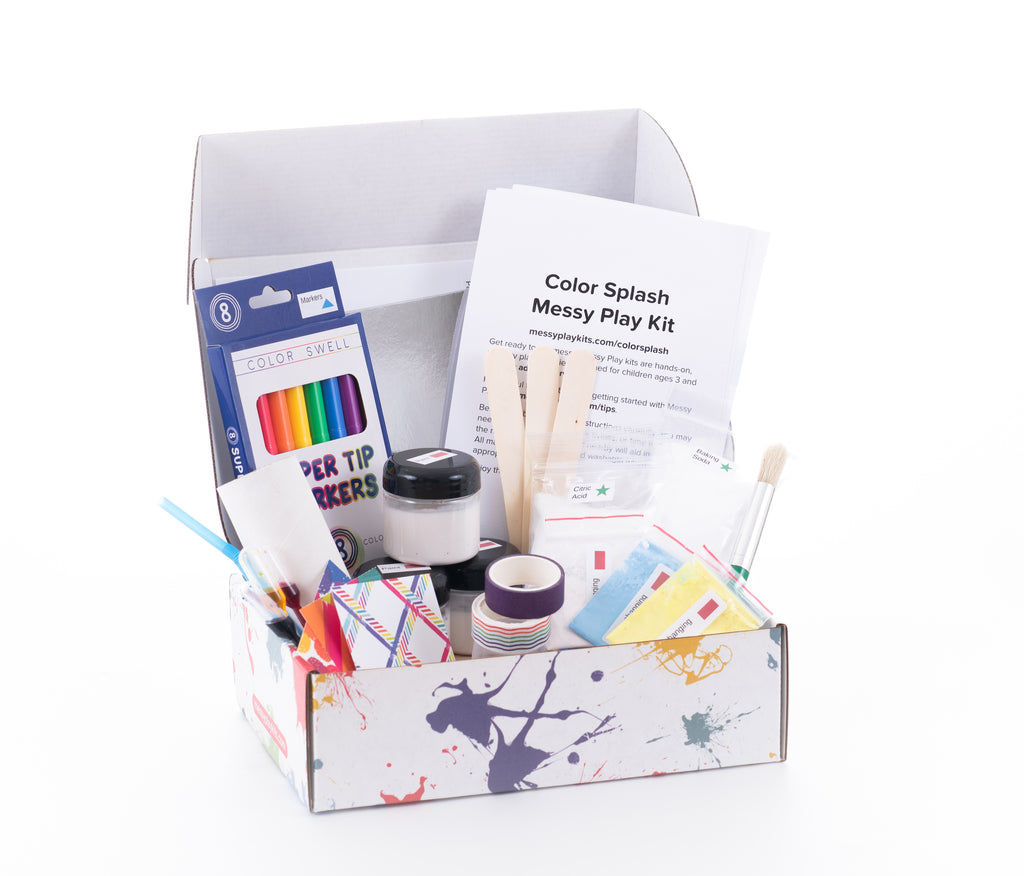 Color Splash Messy Play Kit – Messy Play Kits