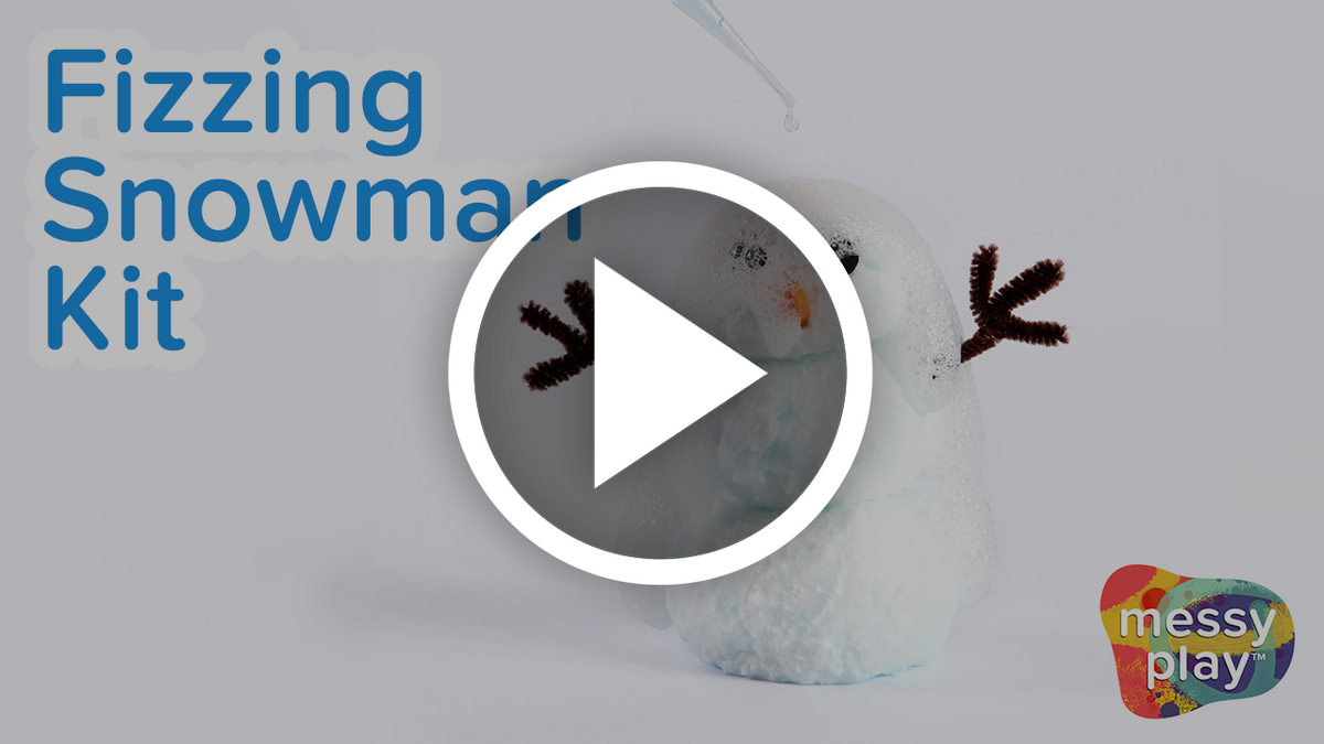 Fizzing Snowman Kit – Messy Play Kits