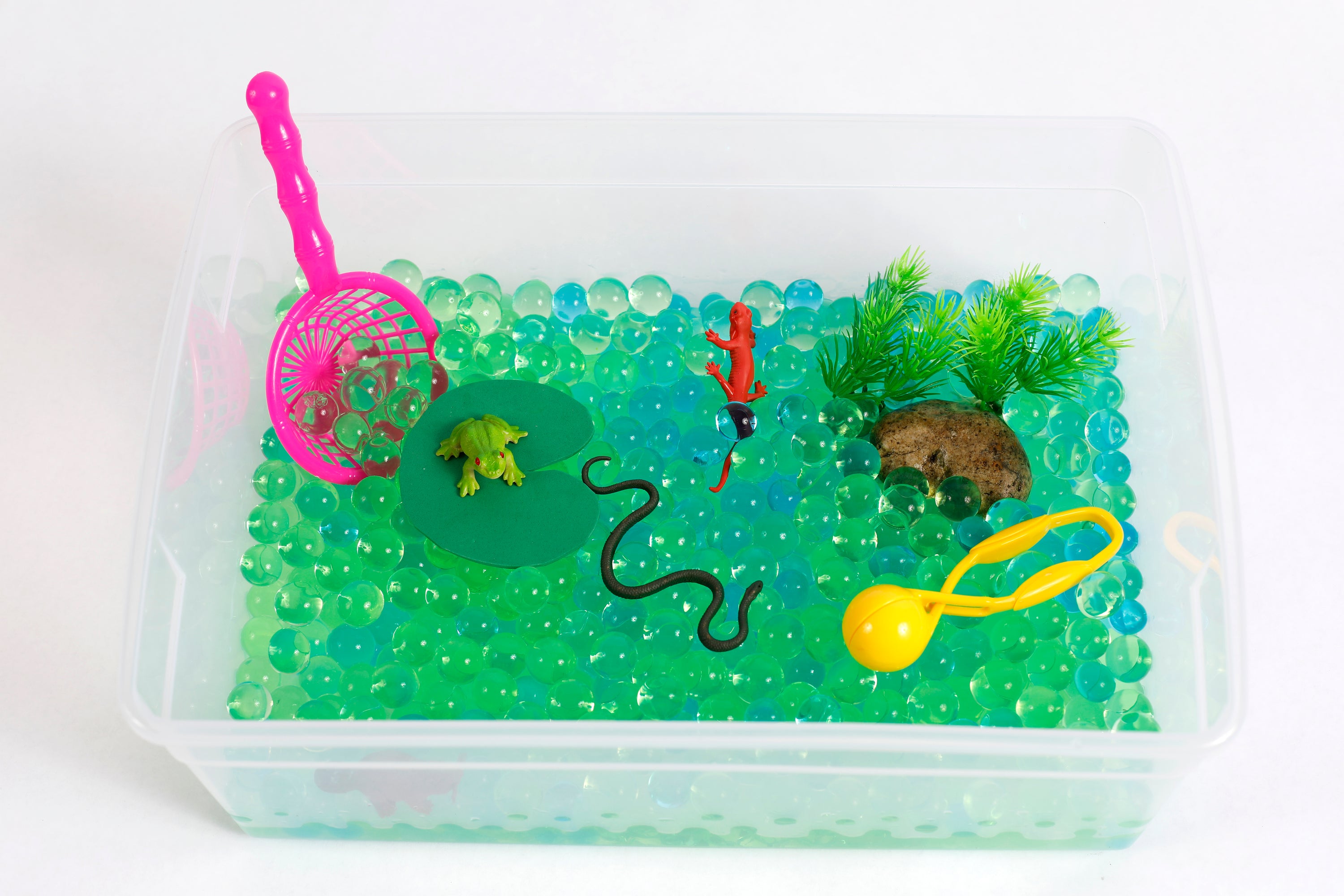 River Sensory Bin