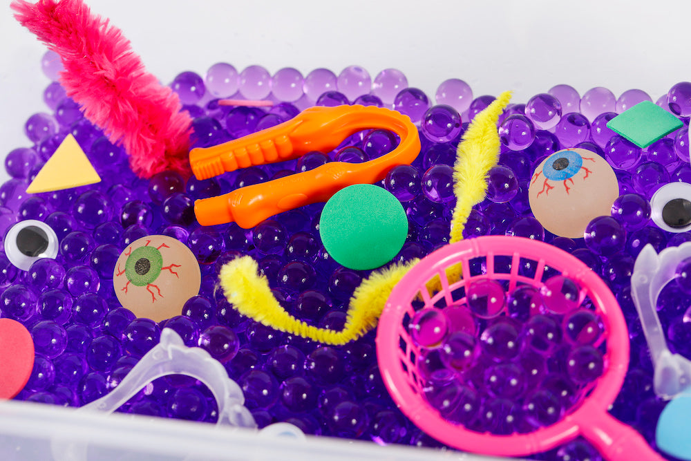 Monster Sensory Bin – Messy Play Kits