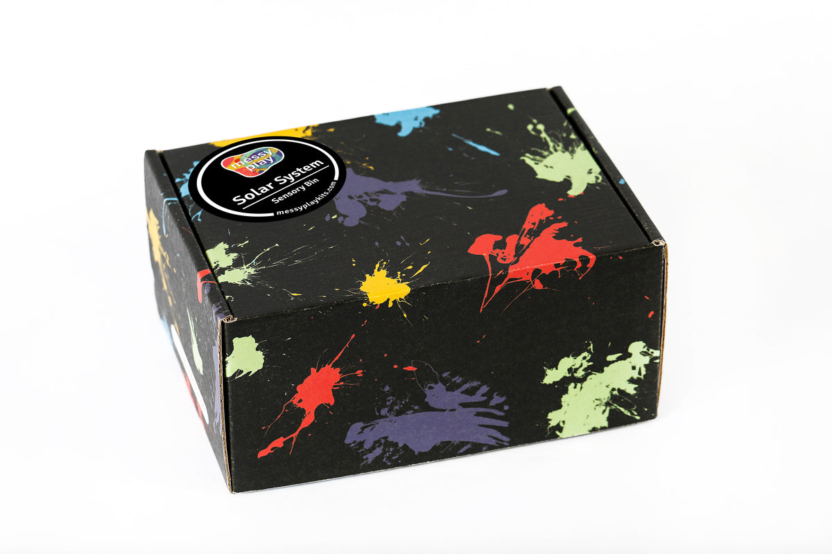 Solar System Sensory Bin – Messy Play Kits