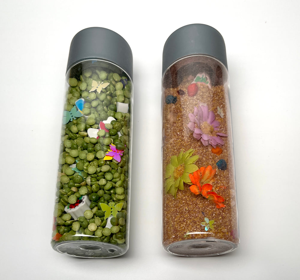 NEW! DIY Spring Sensory Bottle Pack – Messy Play Kits